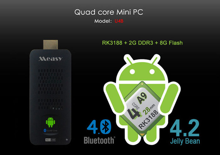 GlobalTelenet : Measy Mini Quad-Core PC U4B